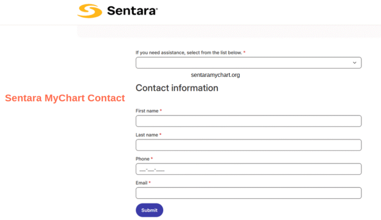 Contact Sentara Health - Sentara MyChart